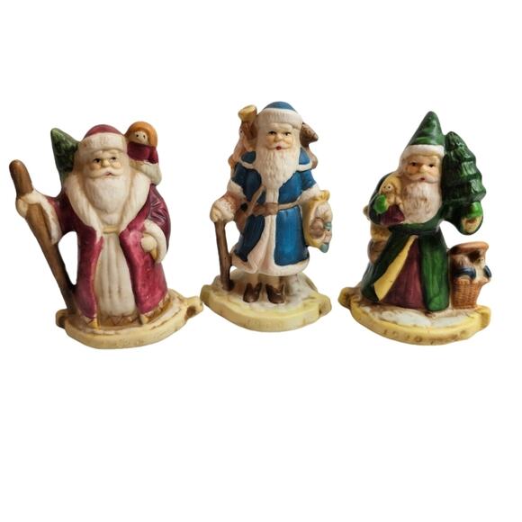 Santa Through the Years | Holiday | Vintage 99s Christmas Santa Through ...